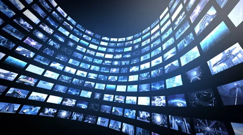 Media Wall Stock Footage ~ Royalty Free Stock Videos | Pond5