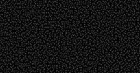 Animated view of dense tiny white dots m... | Stock Video | Pond5