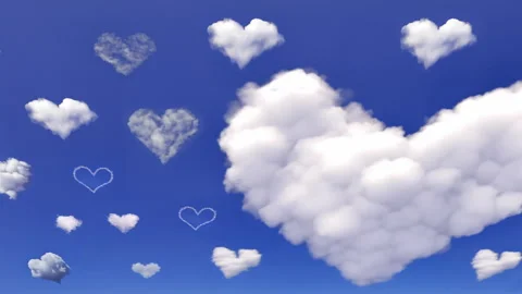 Animated virtual backgrounds sky with a ... | Stock Video | Pond5