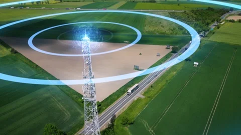 Animated Radio Waves Stock Video Footage | Royalty Free Animated Radio ...