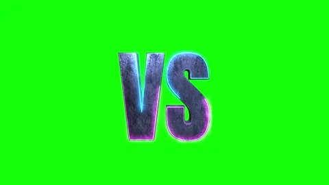 Animated VS Green Screen Overlay | Versu... | Stock Video | Pond5