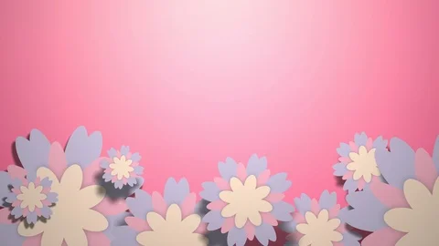 Animated wallpaper with pastel color flo... | Stock Video | Pond5