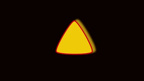 Animated warning alert exclamation mark ... | Stock Video | Pond5