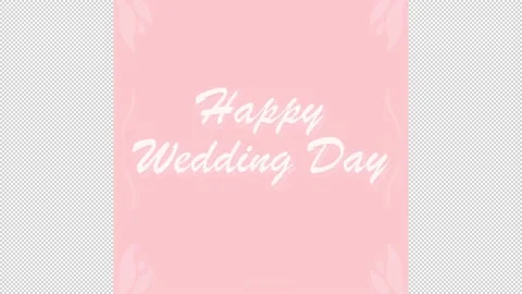 Animated wedding e card template | Stock Video | Pond5