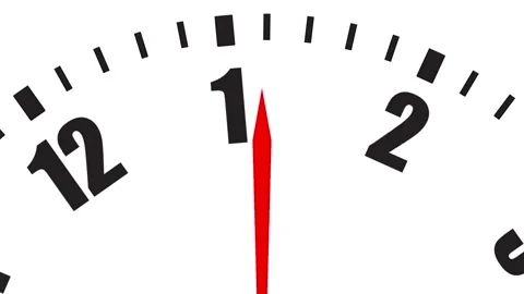 Animated Clock Face Stock Video Footage | Royalty Free Animated Clock ...
