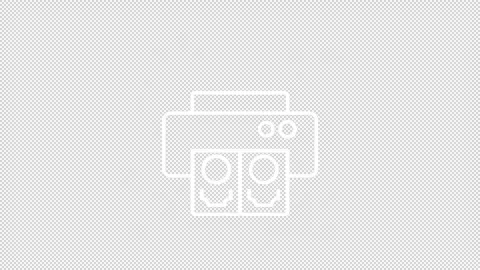 Banking Thin Icon Stock Footage ~ Royalty Free Stock Videos | Pond5