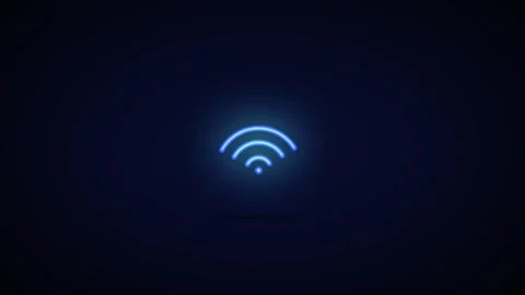 Animated wifi icon animation connecting ... | Stock Video | Pond5