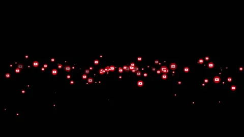 Animated Youtube logo explosion | Stock Video | Pond5