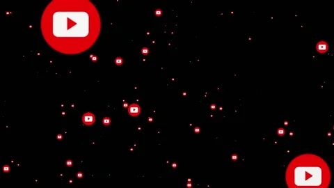 Animated Youtube logo explosion | Stock Video | Pond5
