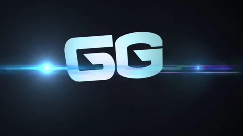 Animating glowing GG text with light fla... | Stock Video | Pond5