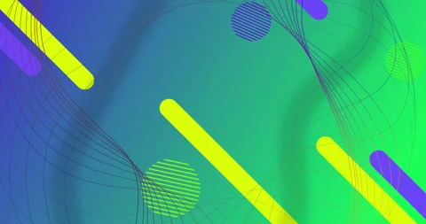 Animation of 3d network structure over y... | Stock Video | Pond5