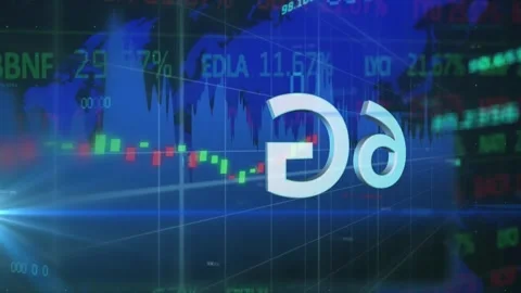 Animation of 6g text over multiple graph... | Stock Video | Pond5