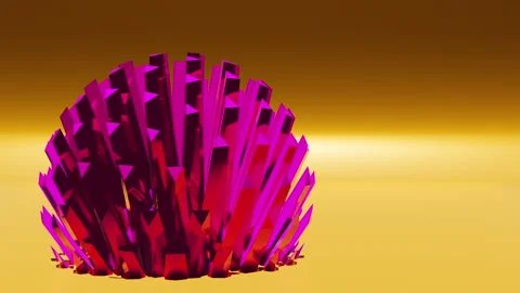 Animation abstract background. Shiny lig... | Stock Video | Pond5