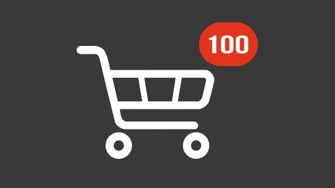 Animation of adding items to a shopping ... | Stock Video | Pond5