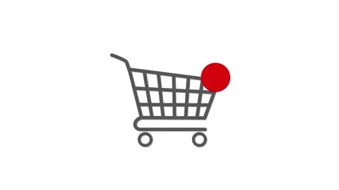 Animation of adding Items to a shopping ... | Stock Video | Pond5