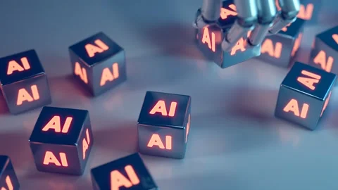 Animation with an advanced robotic arm s... | Stock Video | Pond5