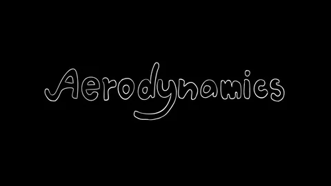 Animation Aerodynamics theory physics fo... | Stock Video | Pond5