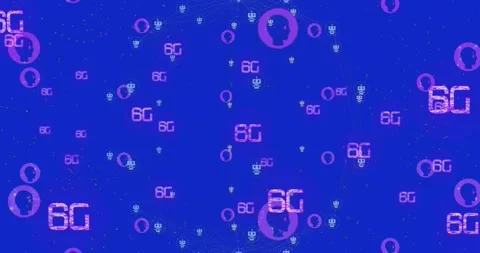 Animation of ai data processing with ico... | Stock Video | Pond5