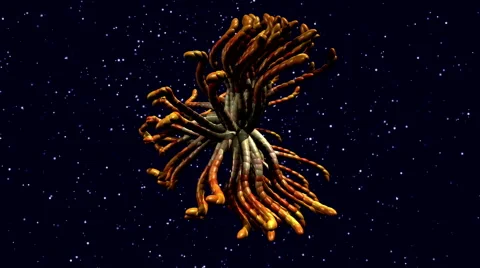 Animation of an alien Structure in 4K | Stock Video | Pond5