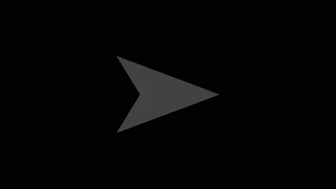 animation in alpha channel cursor right ... | Stock Video | Pond5