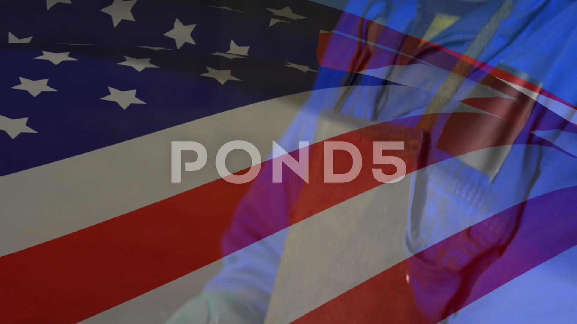 Us Flag Waving Animation