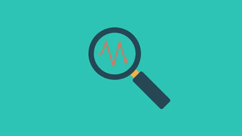 animation of analysis icon data sign 4k ... | Stock Video | Pond5