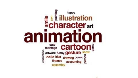 Animation animated word cloud, text desi... | Stock Video | Pond5