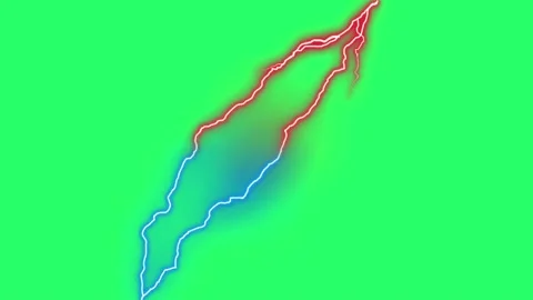 Red Lightning Flash Animation Stock Video Footage | Royalty Free Red ...