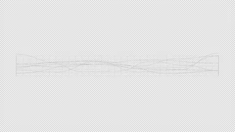 Animation of an audio spectrum consistin... | Stock Video | Pond5