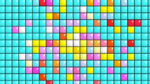 Animation background puzzle motion many ... | Stock Video | Pond5