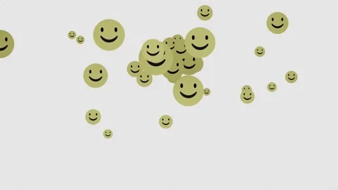 Animation of beating and floating happy ... | Stock Video | Pond5