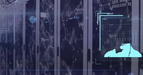 Animation of biometric photo and data pr... | Stock Video | Pond5