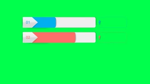 Animation blank shape for design infogra... | Stock Video | Pond5