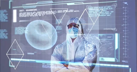 Animation of blood cell, computer langua... | Stock Video | Pond5