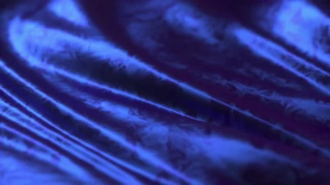 Animation of a blue developing fabric wi... | Stock Video | Pond5