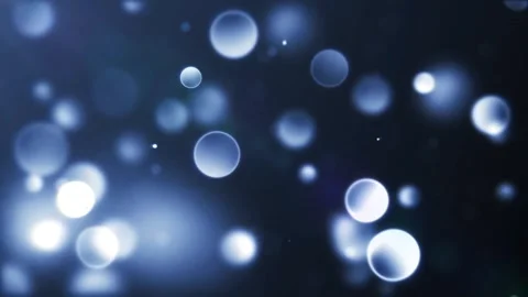 Animation blue light shine particles bok... | Stock Video | Pond5