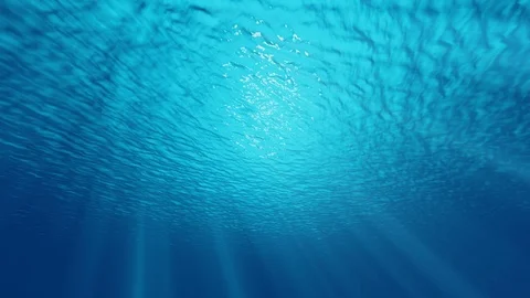 Animation of blue ocean landscape video ... | Stock Video | Pond5