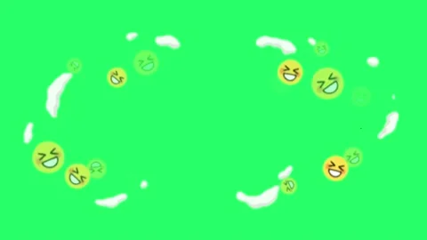 Animation boom effect on green backgroun... | Stock Video | Pond5