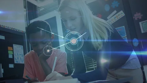 Black Dot Teacher Stock Videos – Royalty-Free HD & 4K Videos