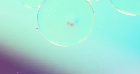 Animation of bubbles moving on blue back... | Stock Video | Pond5