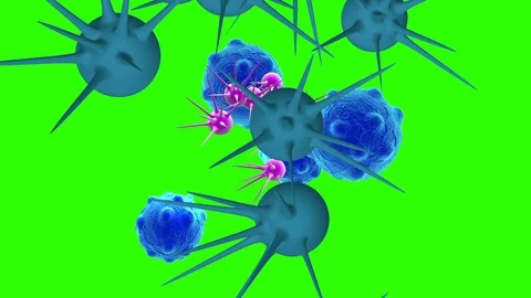 animation - cancer cells with high deta... | Stock Video | Pond5