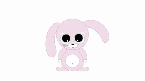 Cartoon Rabbit Stock Footage ~ Royalty Free Stock Videos | Pond5