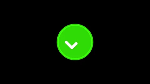 Animation of check mark icon. White and ... | Stock Video | Pond5