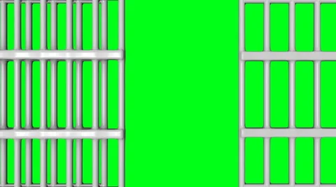 Animation of Closed Jail bars | Stock Video | Pond5