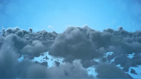 Animation of clouds moving in fast motio... | Stock Video | Pond5