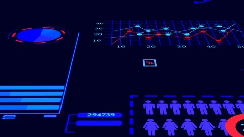 Animation of collecting customer data fo... | Stock Video | Pond5