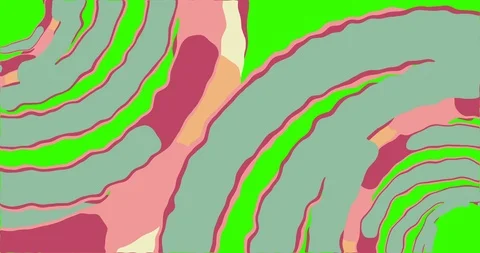 Animation of color transition of a round... | Stock Video | Pond5