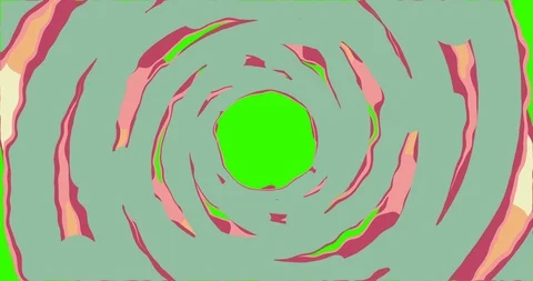 Animation of color transition of a round... | Stock Video | Pond5