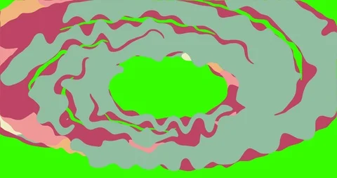 Animation of color transition of a round... | Stock Video | Pond5