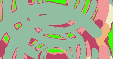 Animation of color transition of a round... | Stock Video | Pond5